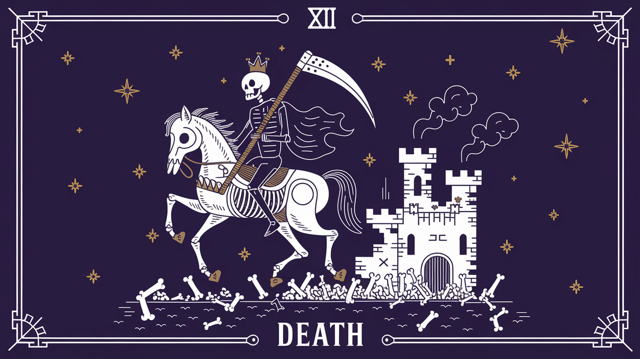 Death tarot card meaning: transformation and change - FindAstrologer